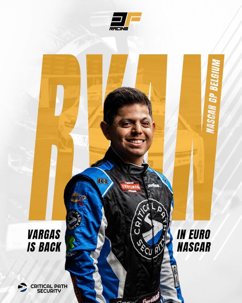 Critical Path Security and Ryan Vargas to compete in the NASCAR Whelen ...
