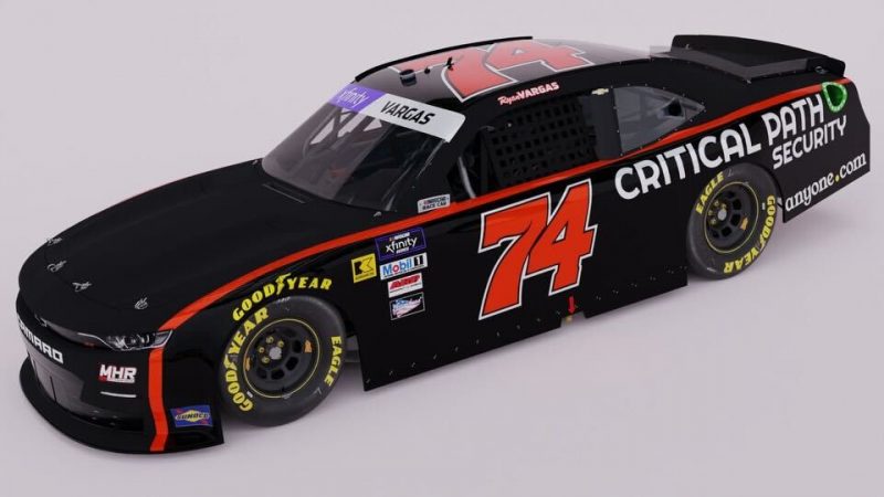 Critical Path Security partners with Ryan Vargas for NASCAR Xfinity ...